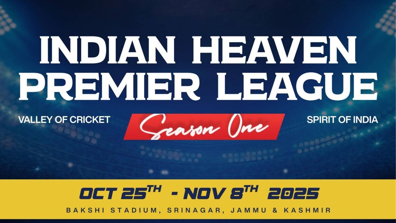 Indian Heaven Premier League 2025 Abandoned (Organiser Scam)
