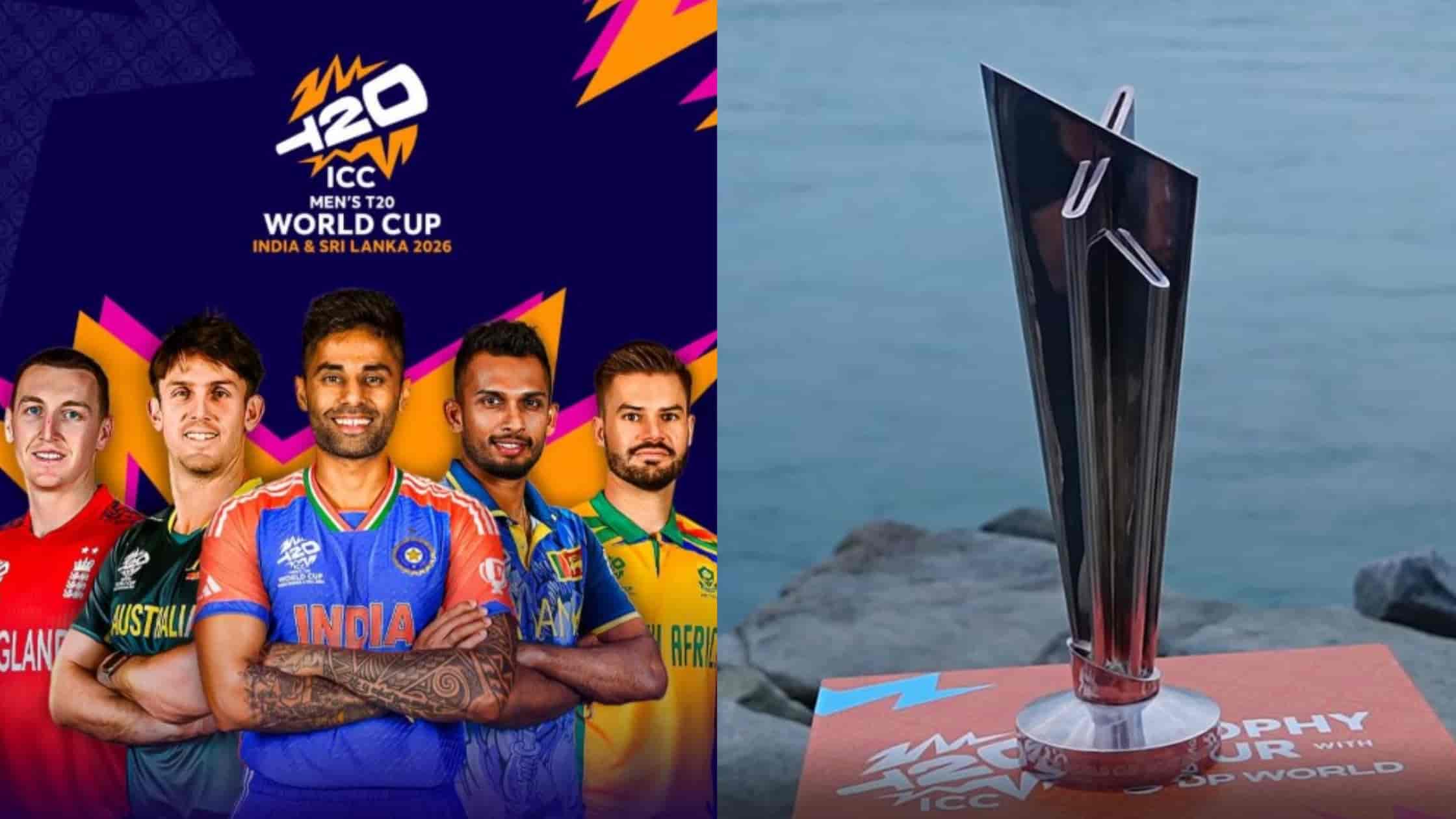 ICC Men’s T20 World Cup 2026 Squads – List of Players & Groups