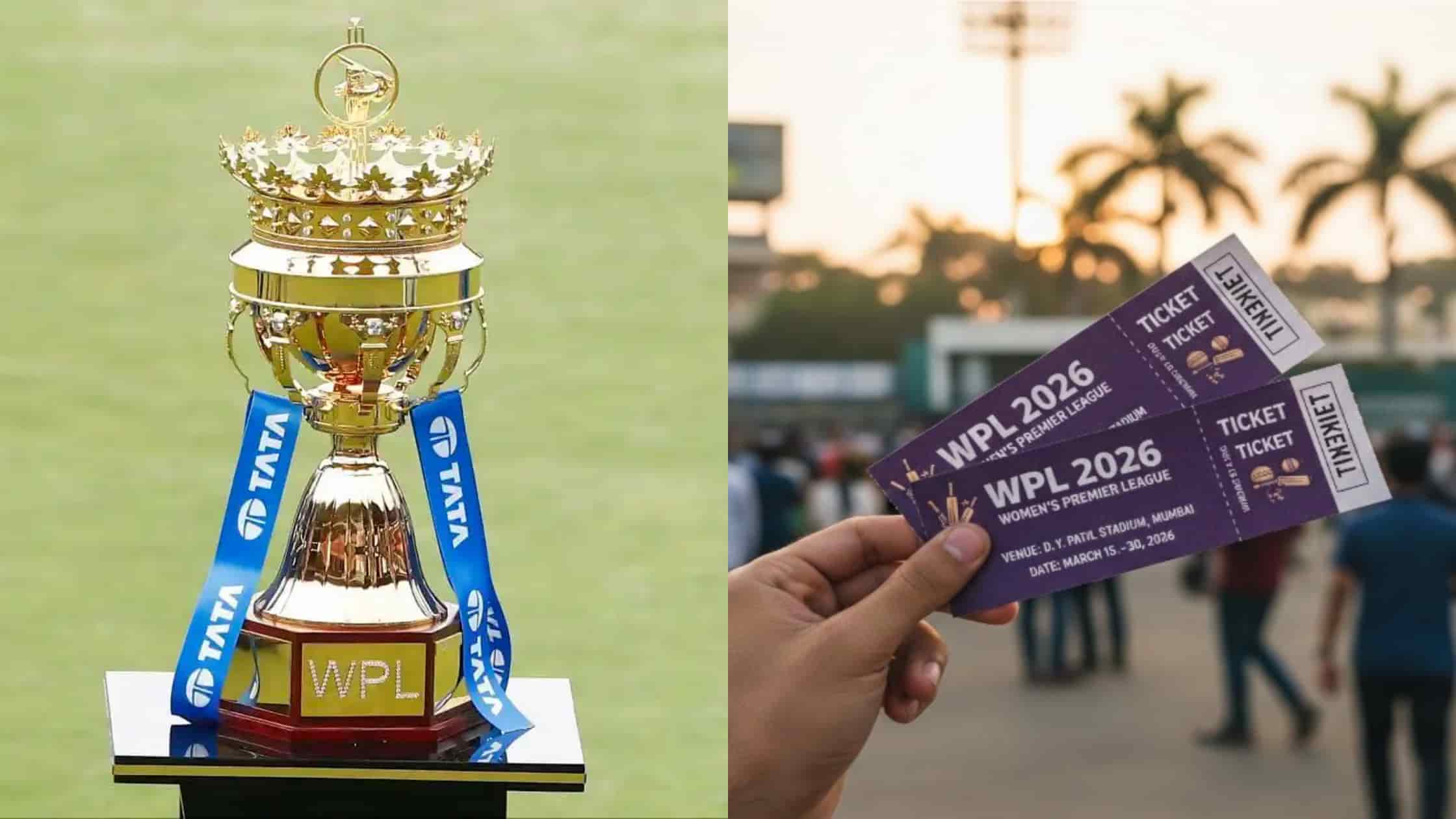 WPL 2026 Tickets – Prices, Seating Options & Booking Guide