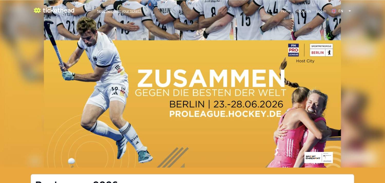 FIH Hockey Pro League 2025-26 Tickets, Prices & Booking Guide