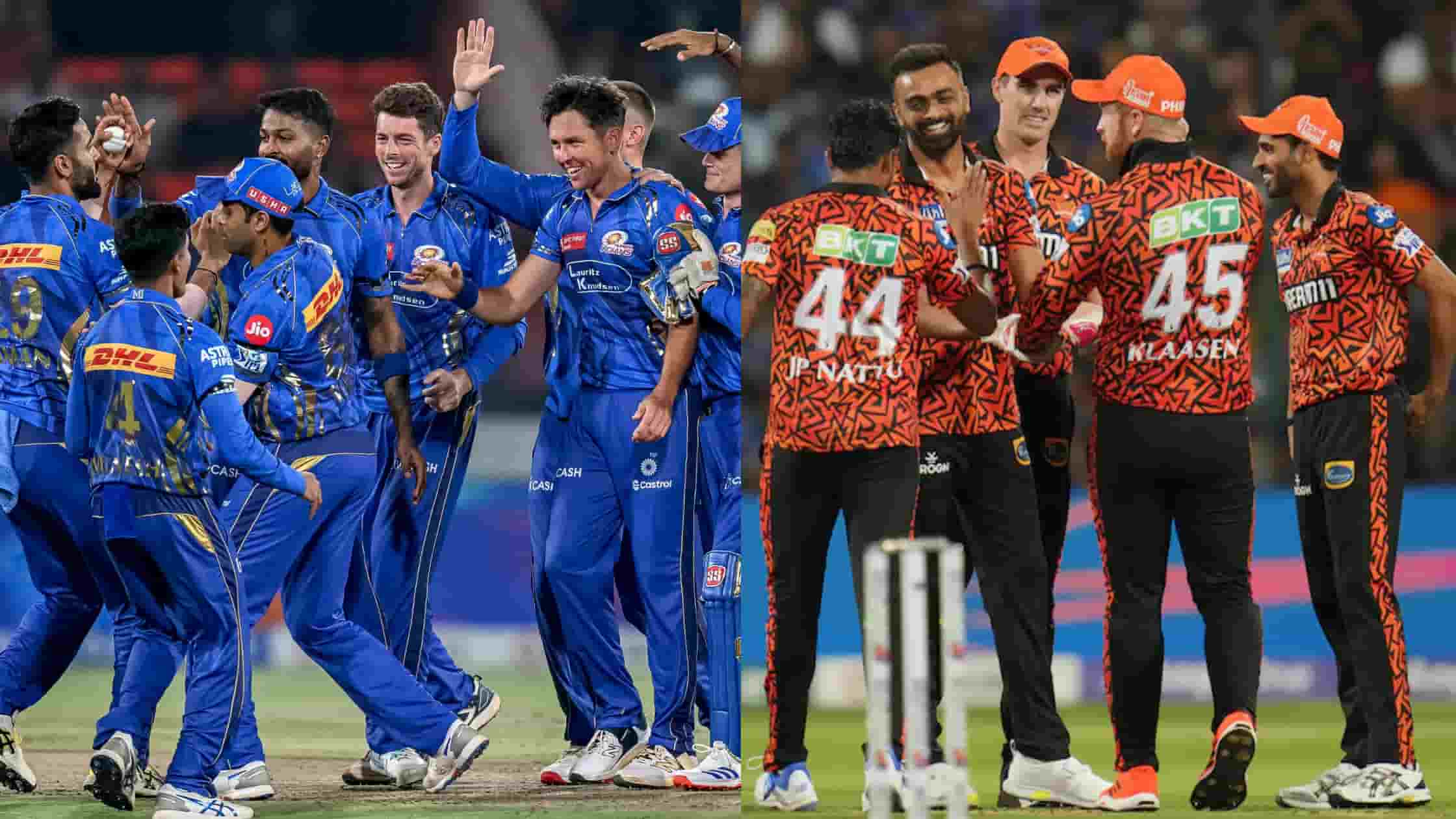MI vs SRH Head To Head In IPL (2026 Stats & Records)