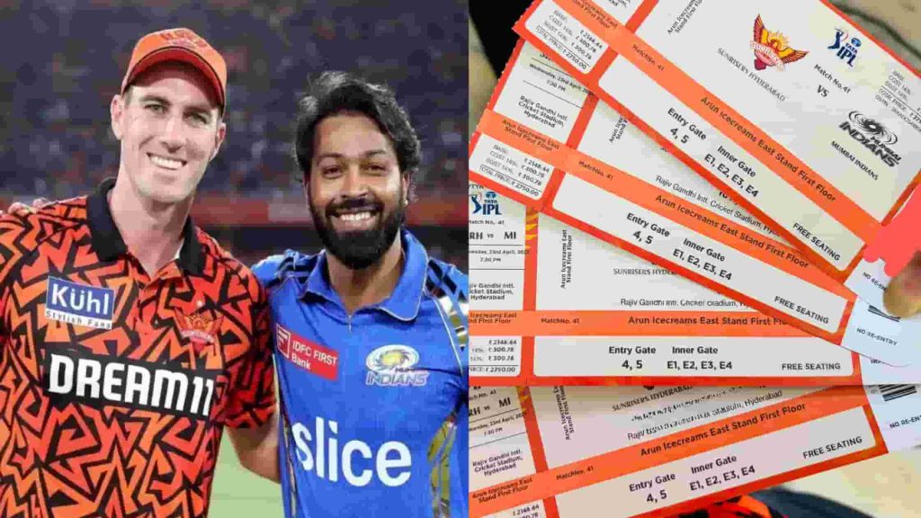 MI vs SRH IPL 2026 Match 41 Tickets, Prices & Booking Guide