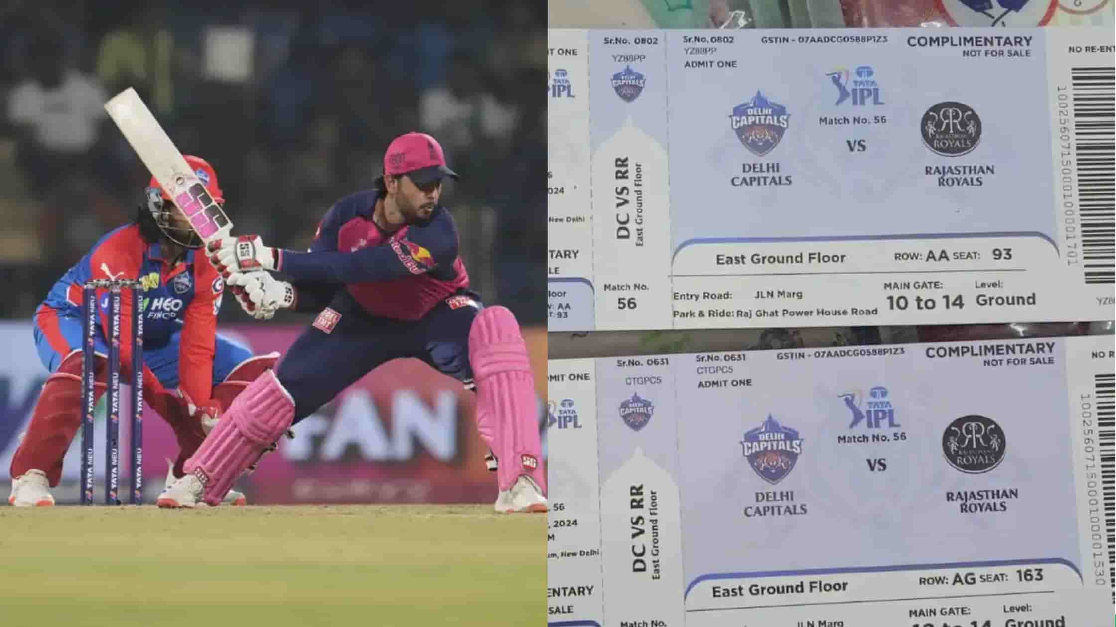How to Book DC vs RR IPL 2026 Match 62 Tickets? (Full Guide)